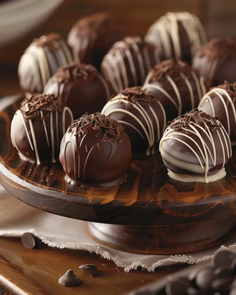 Bailey’s Chocolate Truffles | TheFamilyCooking