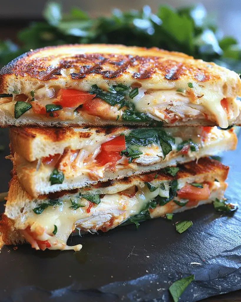 Chicken Parmesan Grilled Cheese | TheFamilyCooking