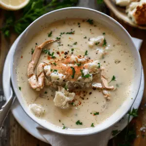 Classic She-Crab Soup | TheFamilyCooking