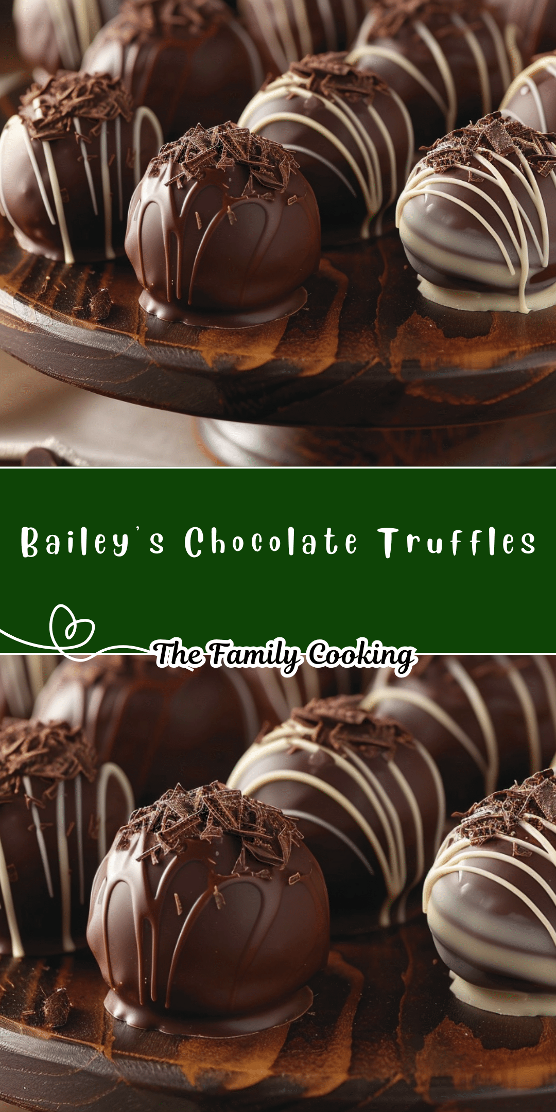 Bailey’s Chocolate Truffles | TheFamilyCooking