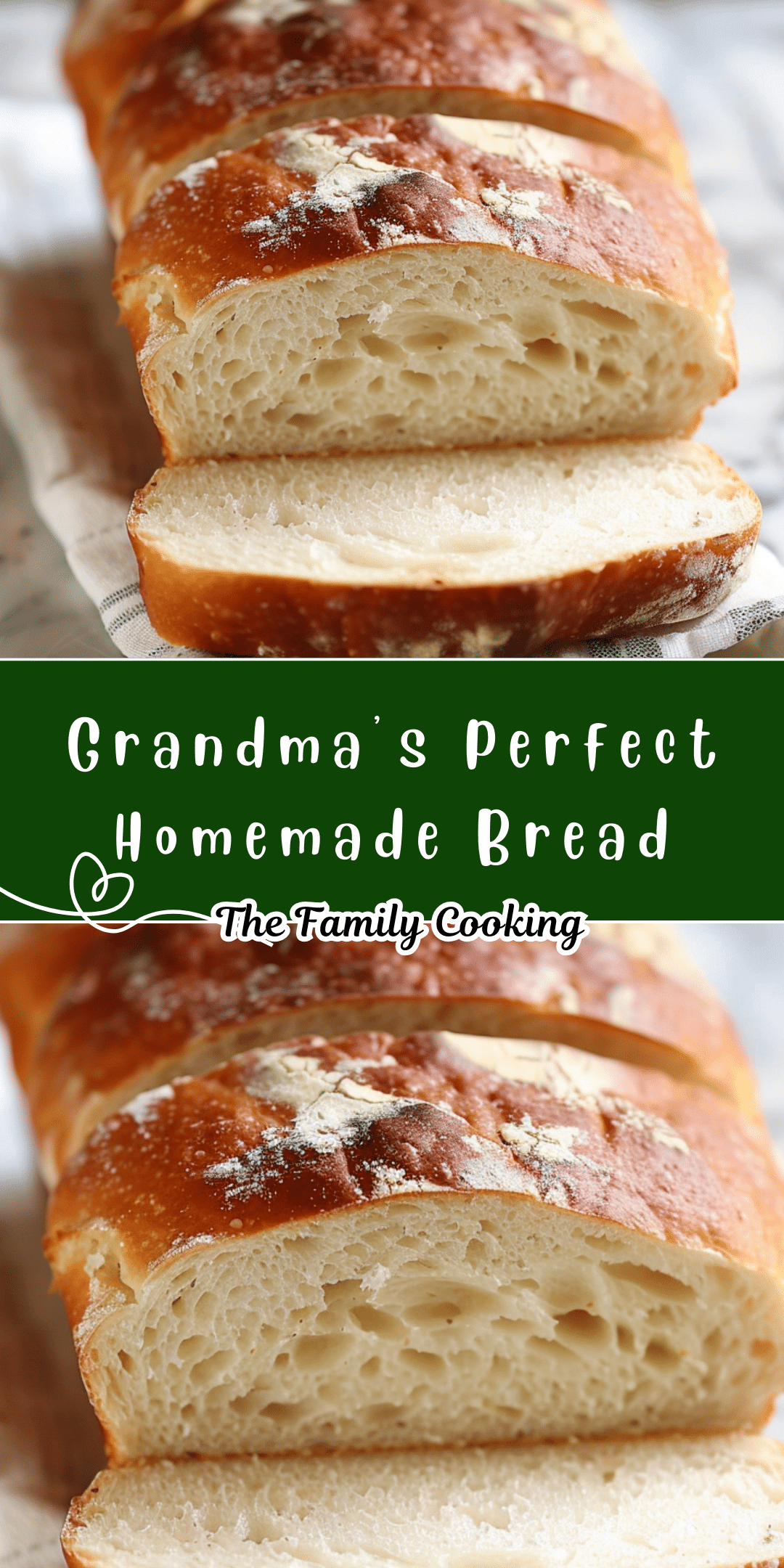 Grandma’s Perfect Homemade Bread | TheFamilyCooking