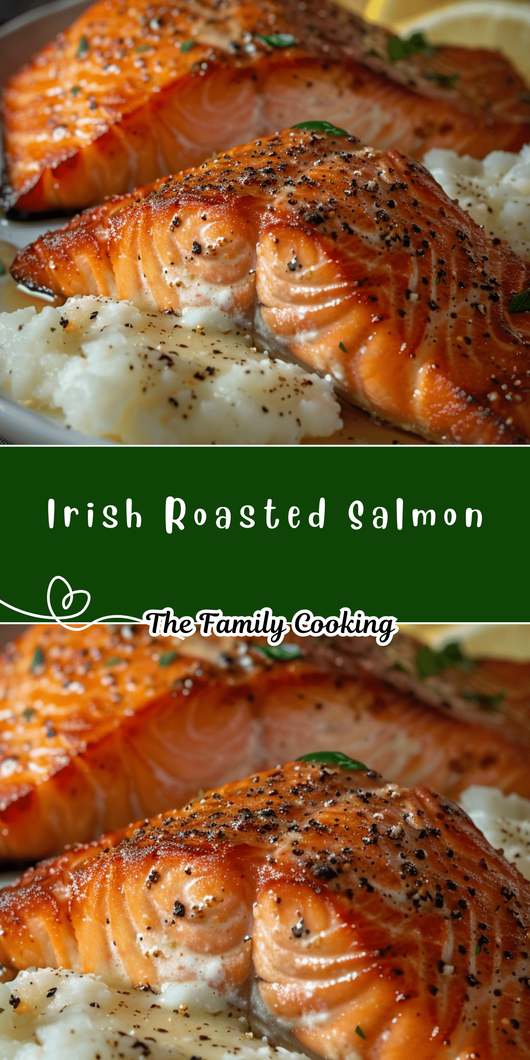 Irish Roasted Salmon | TheFamilyCooking
