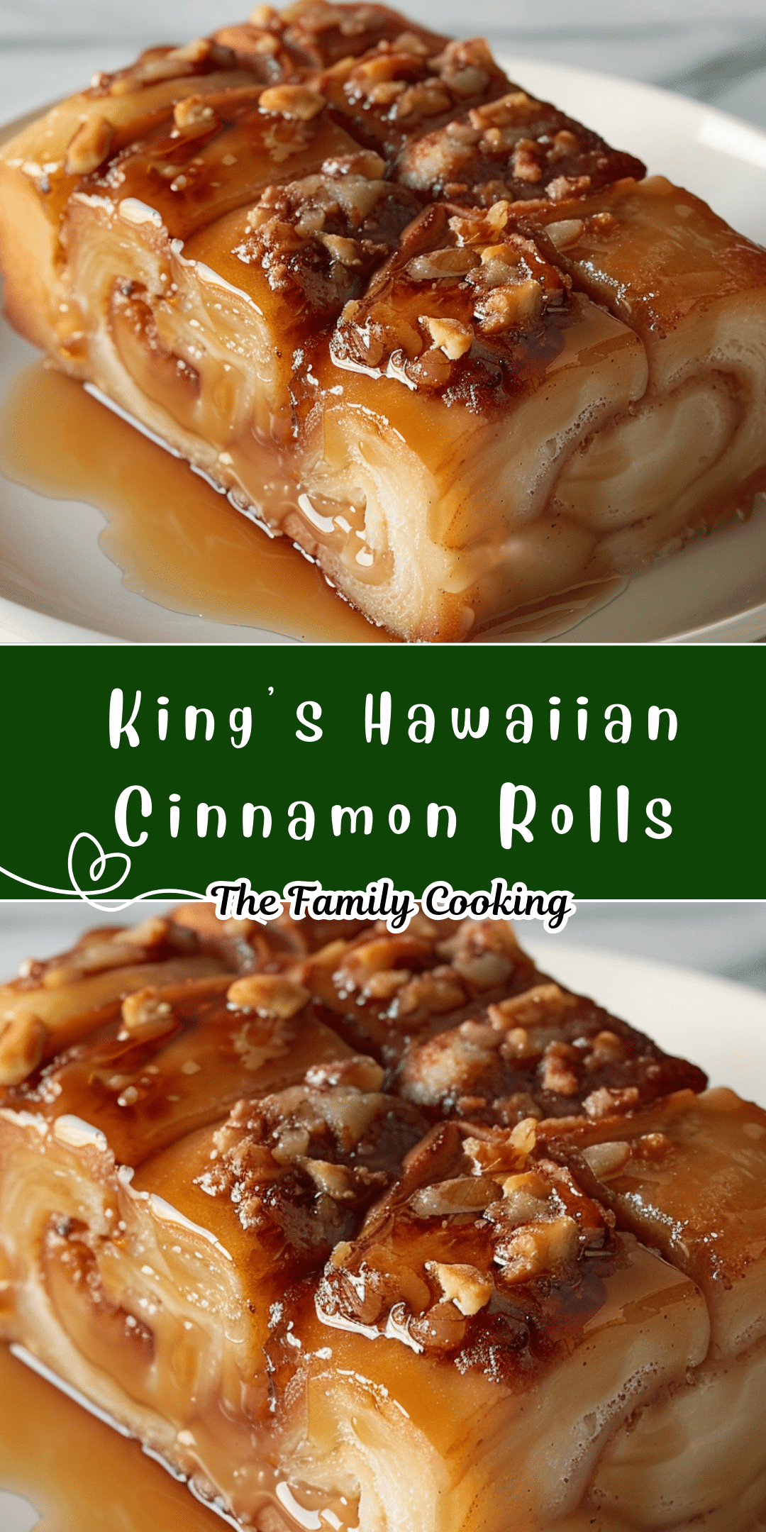 King’s Hawaiian Cinnamon Rolls | TheFamilyCooking