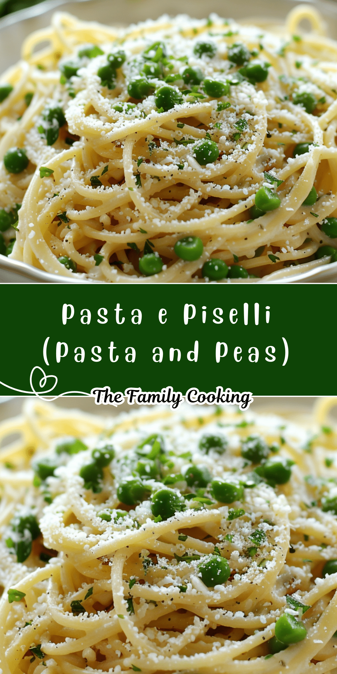 Pasta e Piselli | TheFamilyCooking