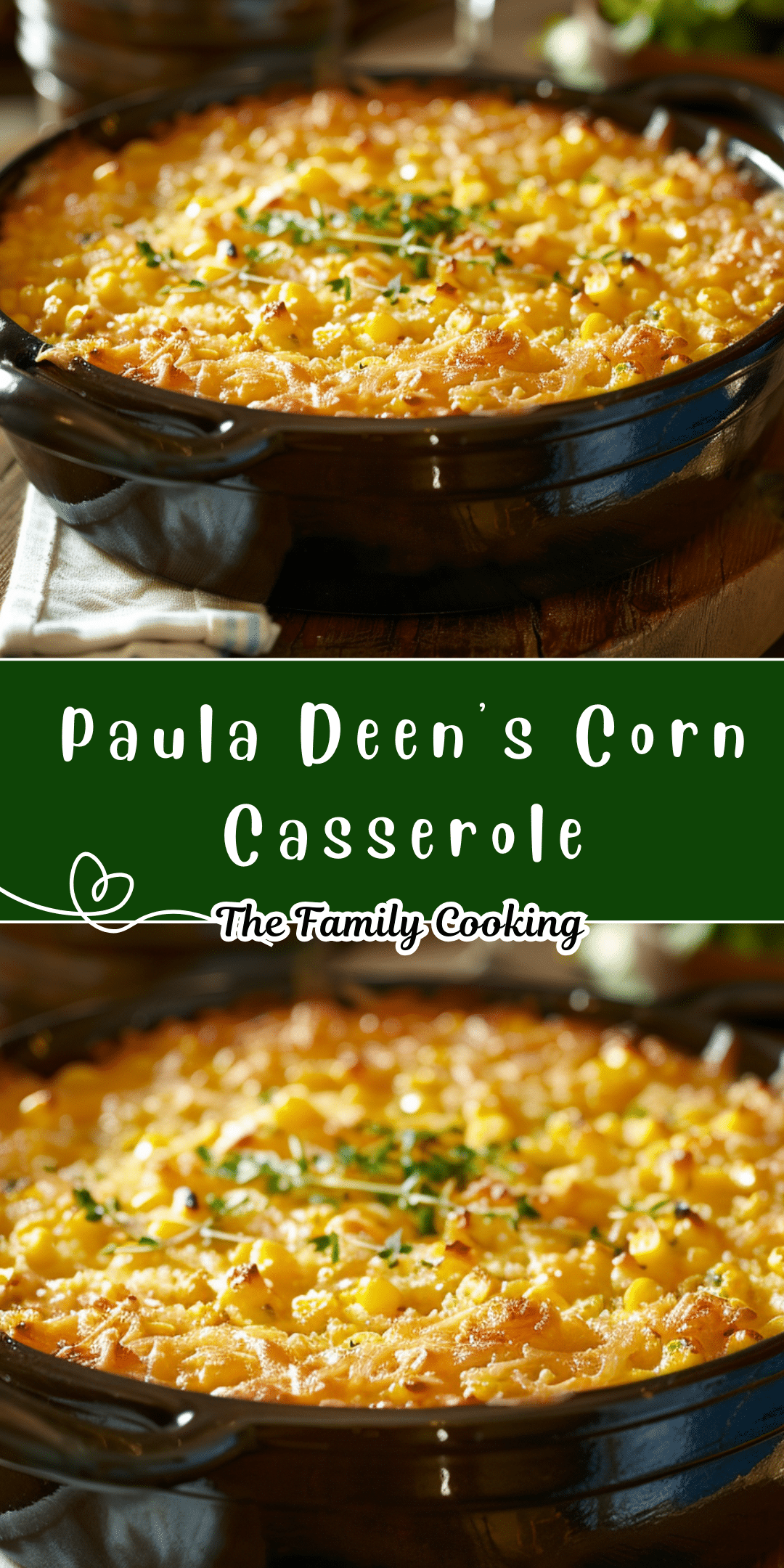 Paula Deen's Corn Casserole | TheFamilyCooking