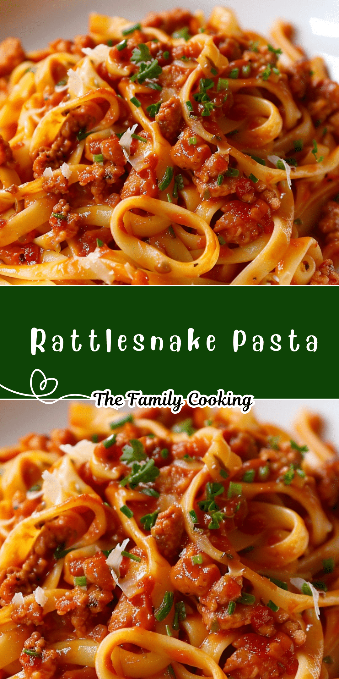 Spicy Rattlesnake Pasta | TheFamilyCooking