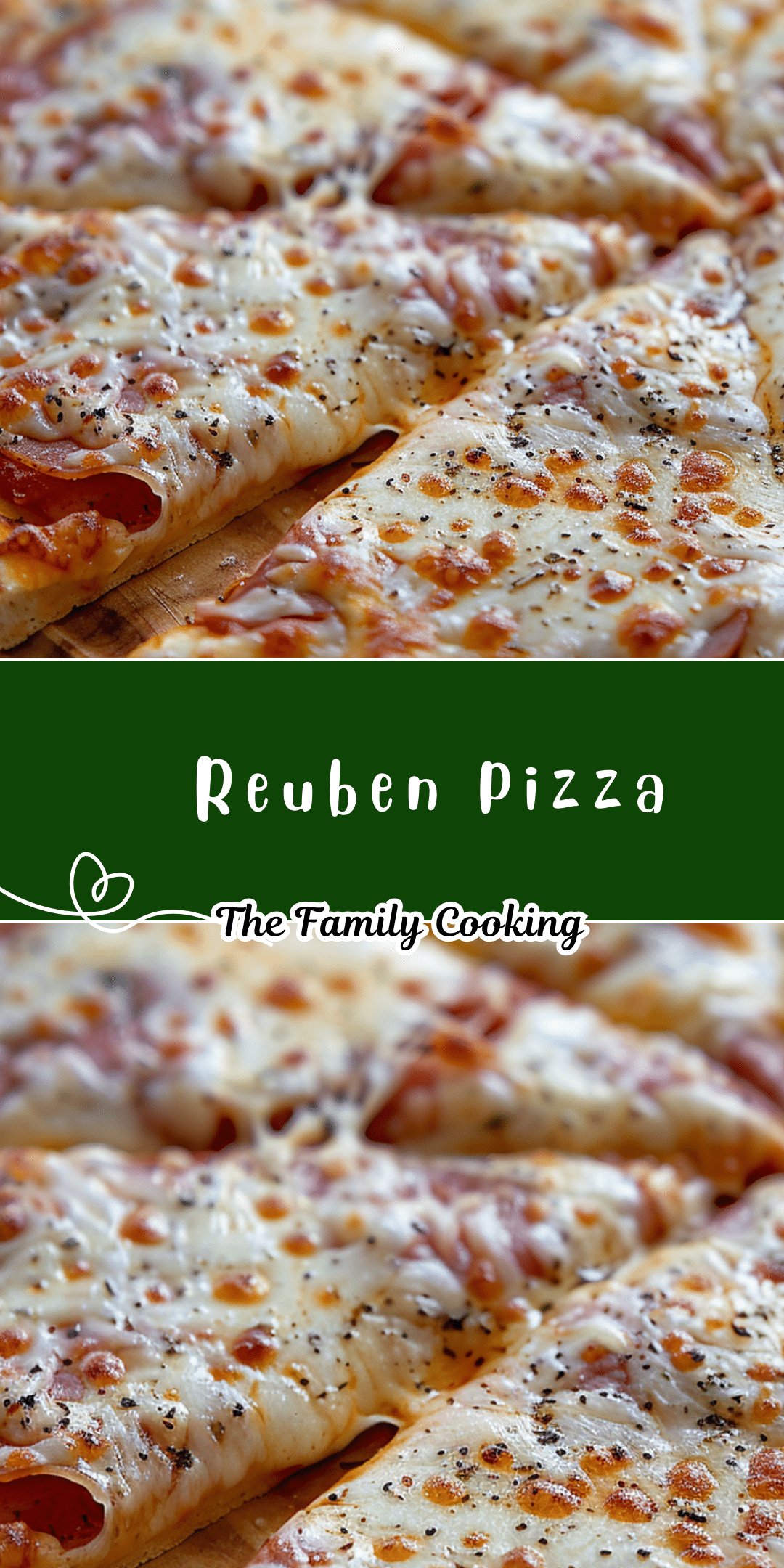 Reuben Pizza | TheFamilyCooking