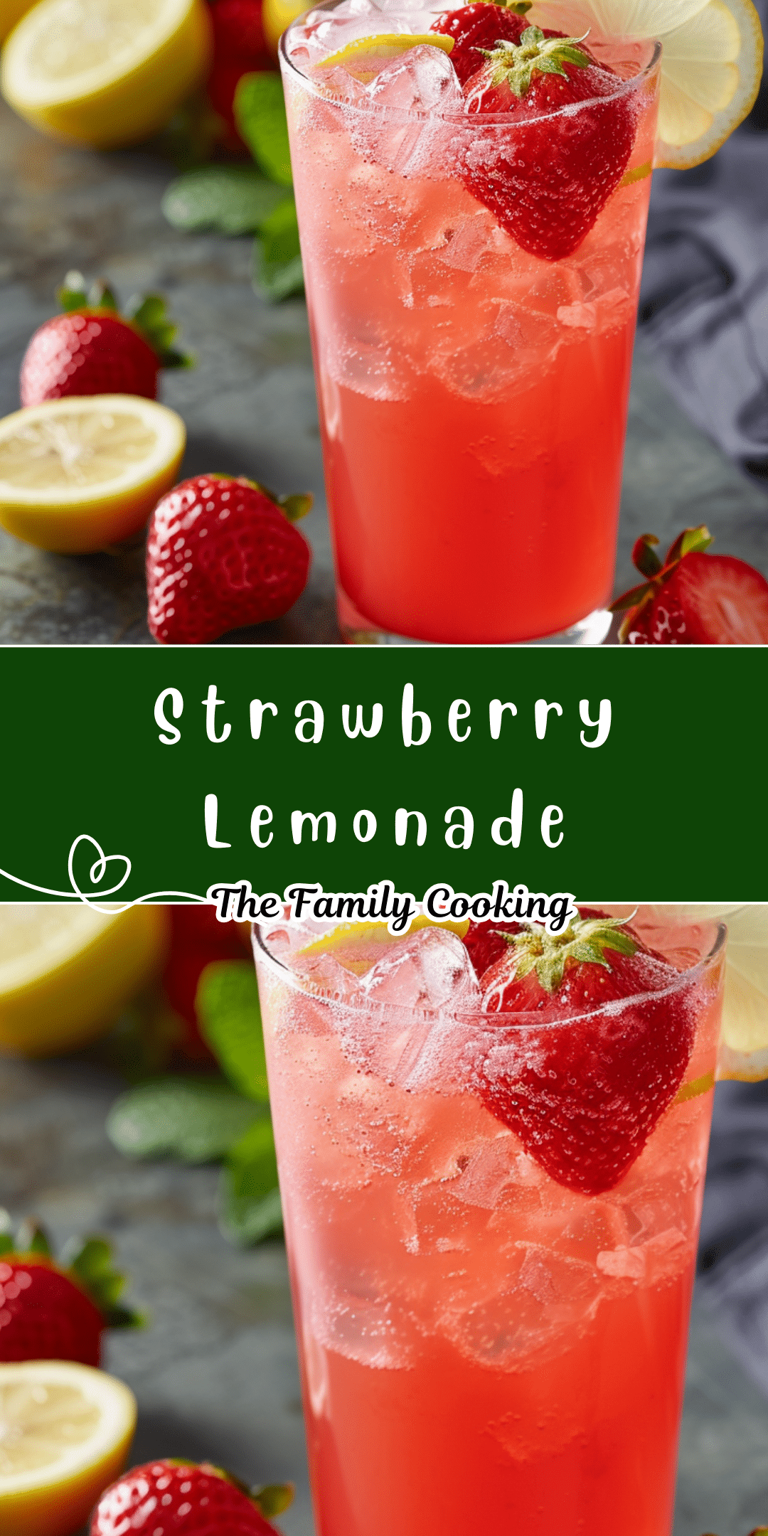 Strawberry Lemonade | TheFamilyCooking