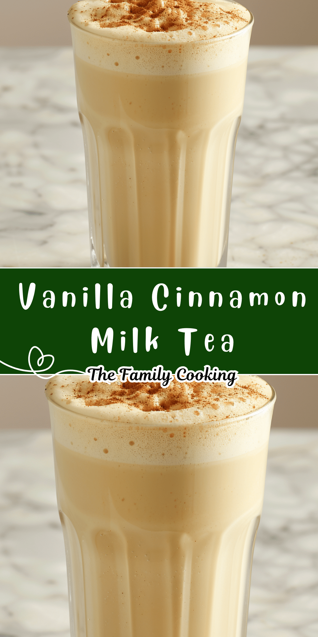 Vanilla Cinnamon Milk Tea | TheFamilyCooking