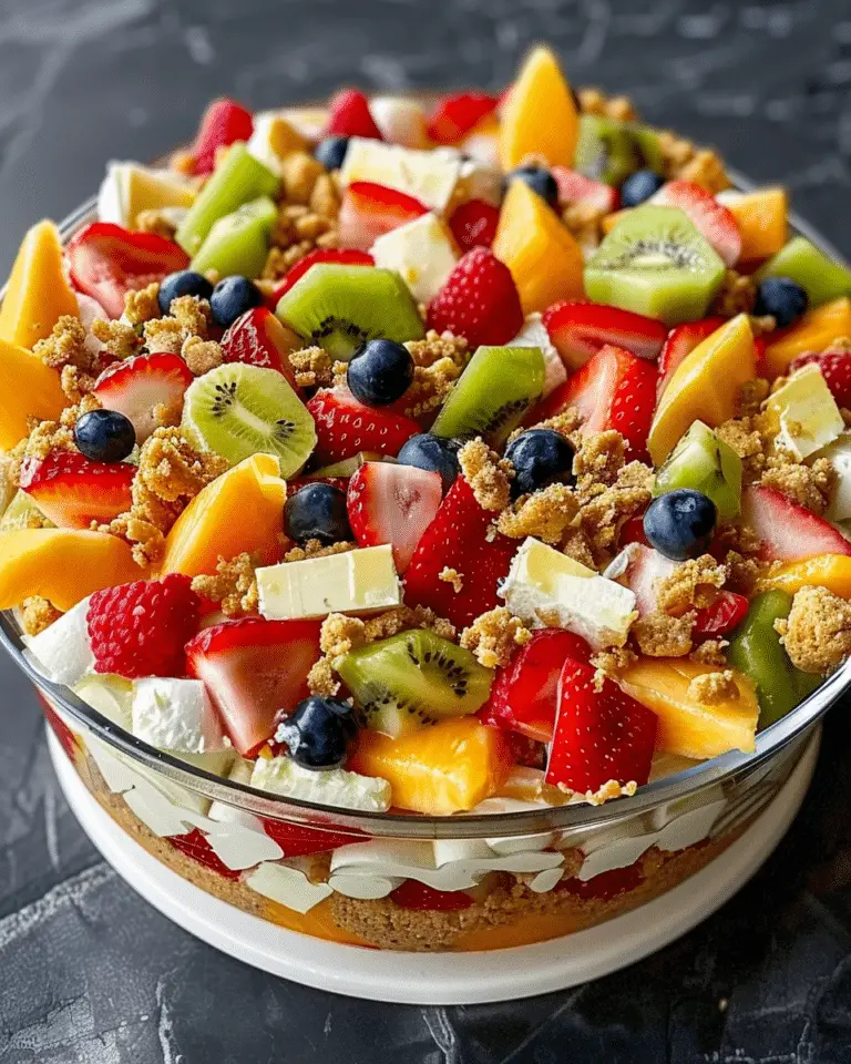 Cheesecake Fruit Salad | TheFamilyCooking
