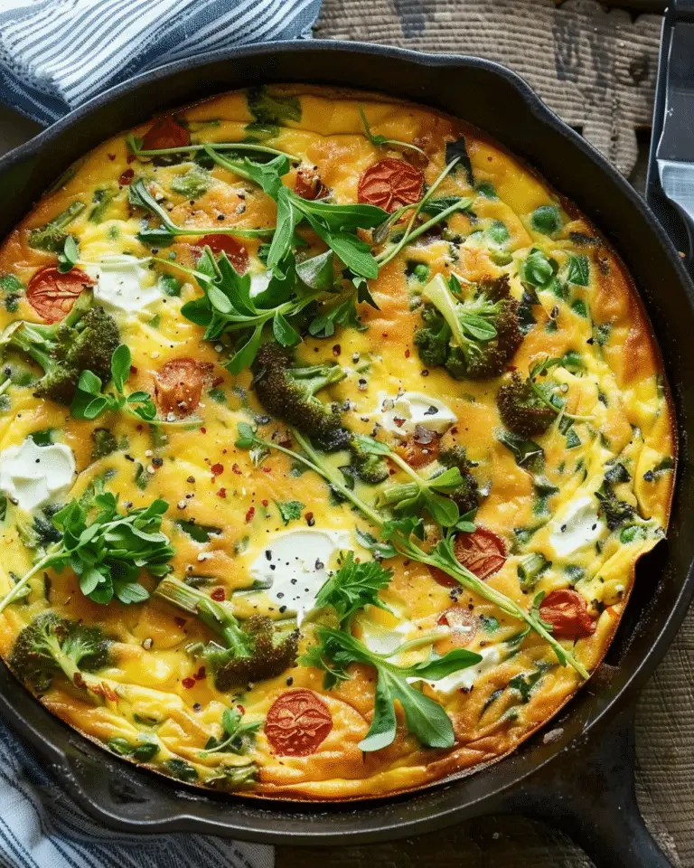 Veggie Frittata | TheFamilyCooking