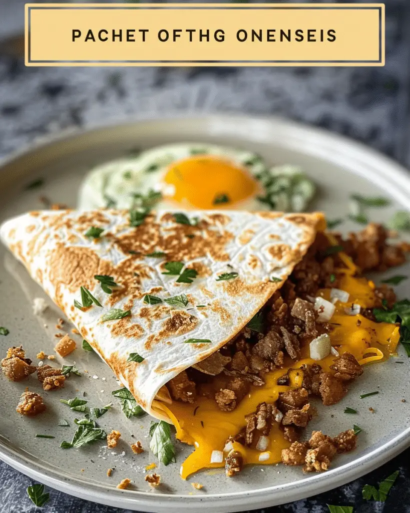 Sheet Pan Breakfast Crunchwrap | TheFamilyCooking