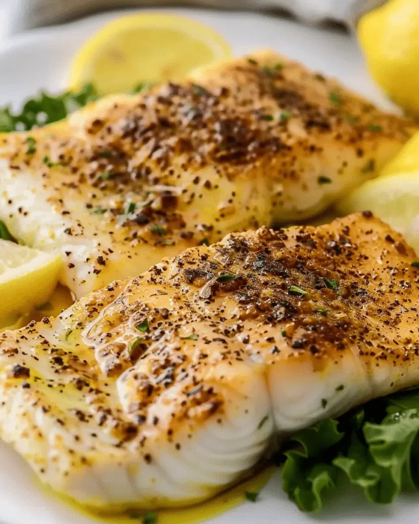 Lemon Pepper Fish | TheFamilyCooking