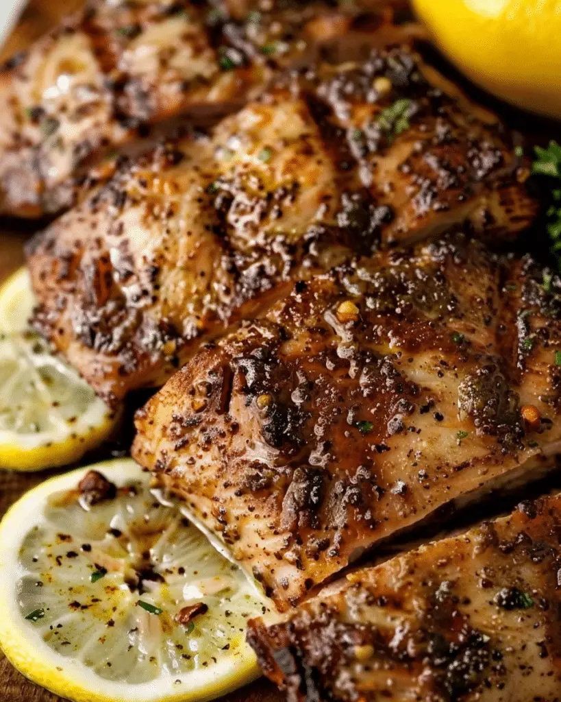 Lemon Pepper Marinade | TheFamilyCooking
