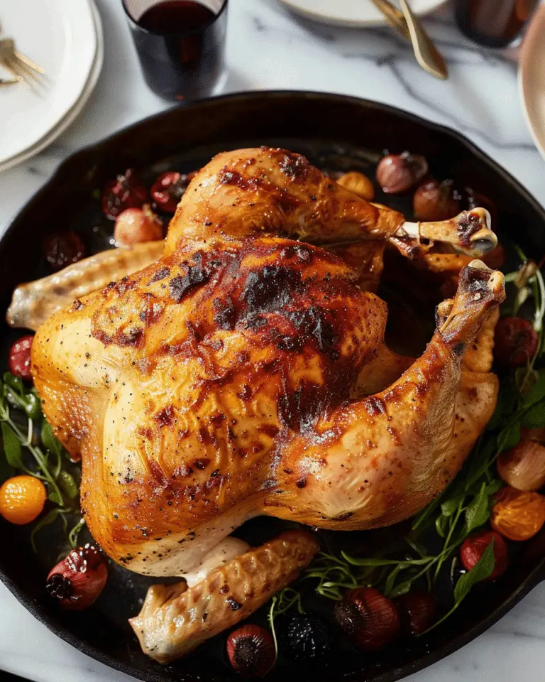 One-Hour Roasted Chicken | TheFamilyCooking