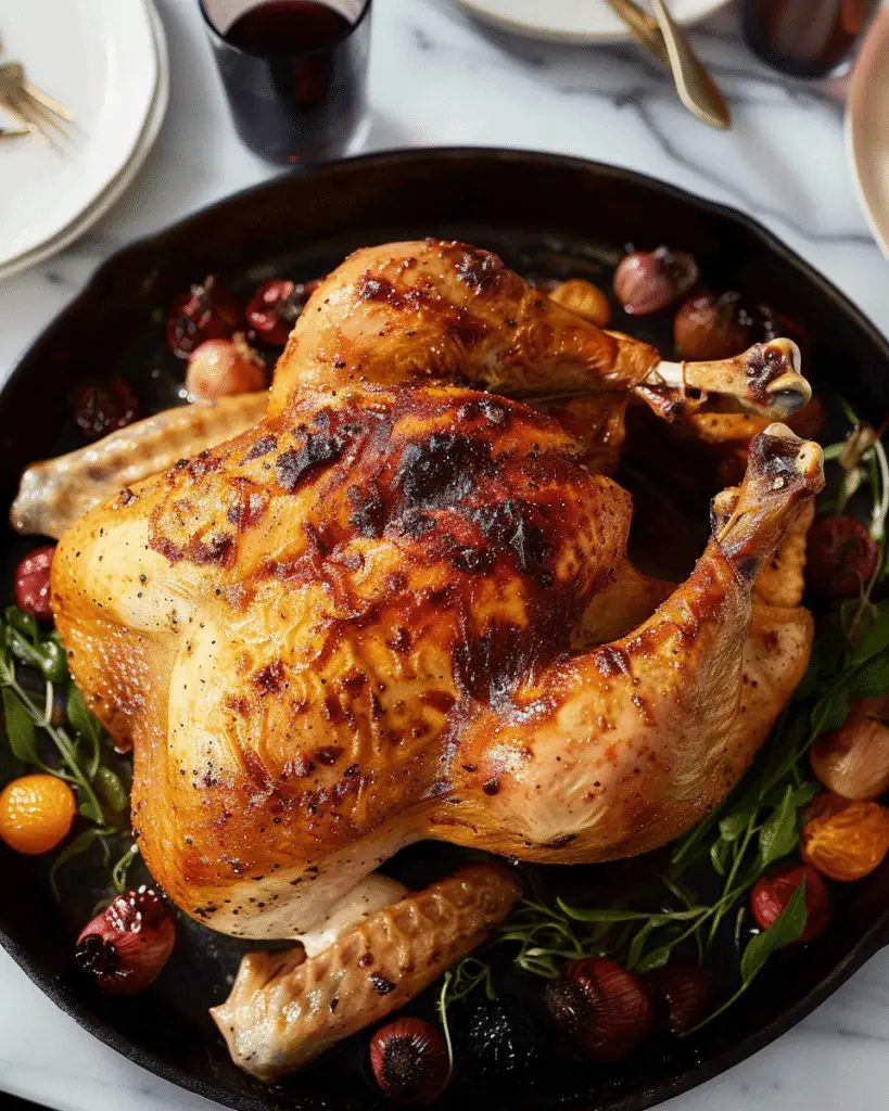 One-Hour Roasted Chicken | TheFamilyCooking