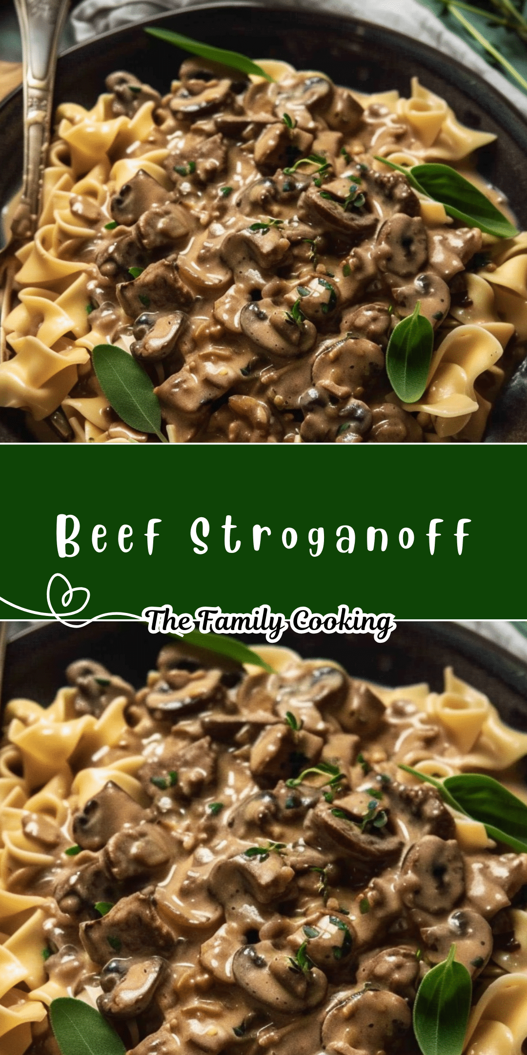 Simple Beef Stroganoff | TheFamilyCooking