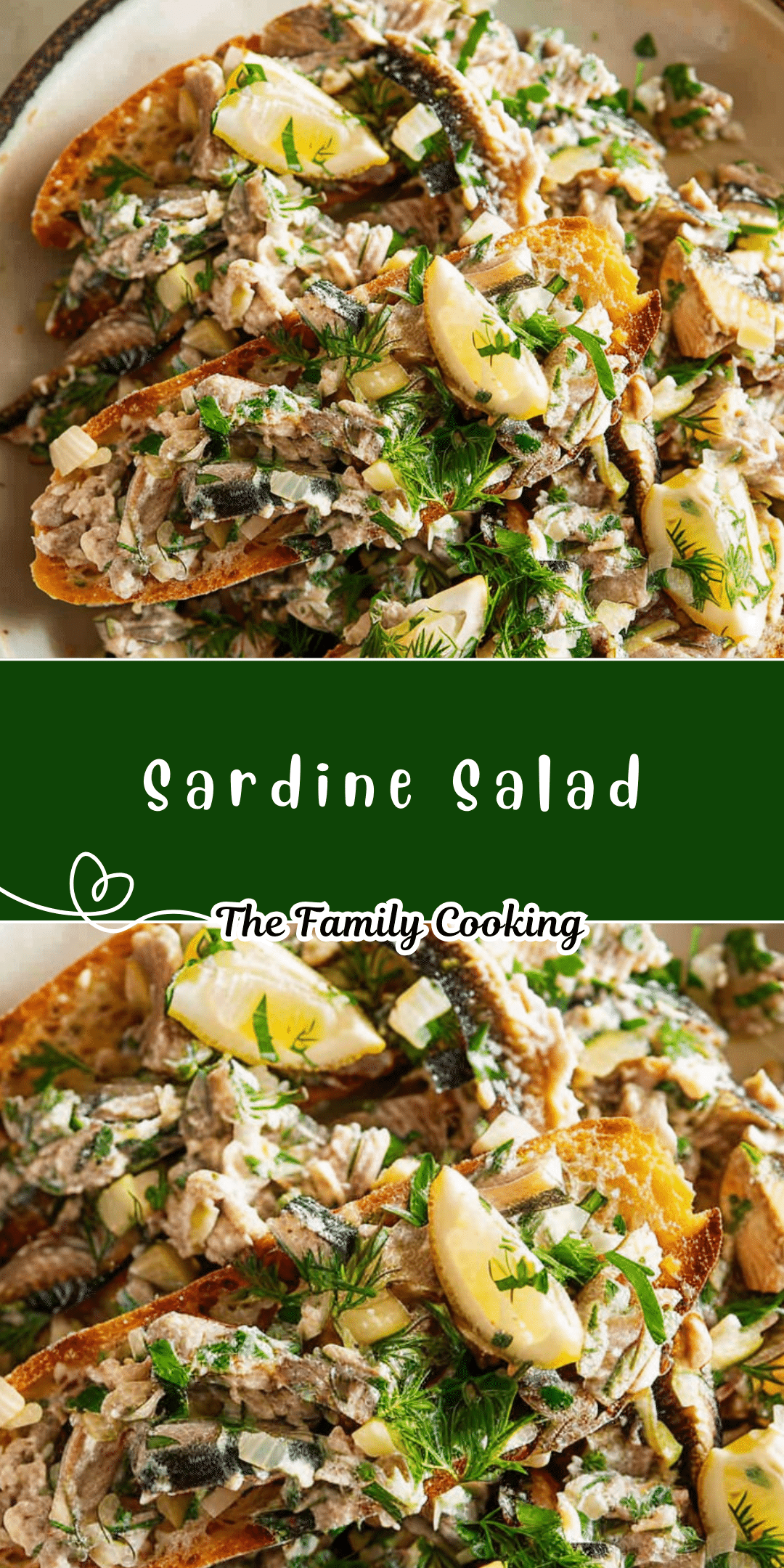 Sardine Salad | TheFamilyCooking