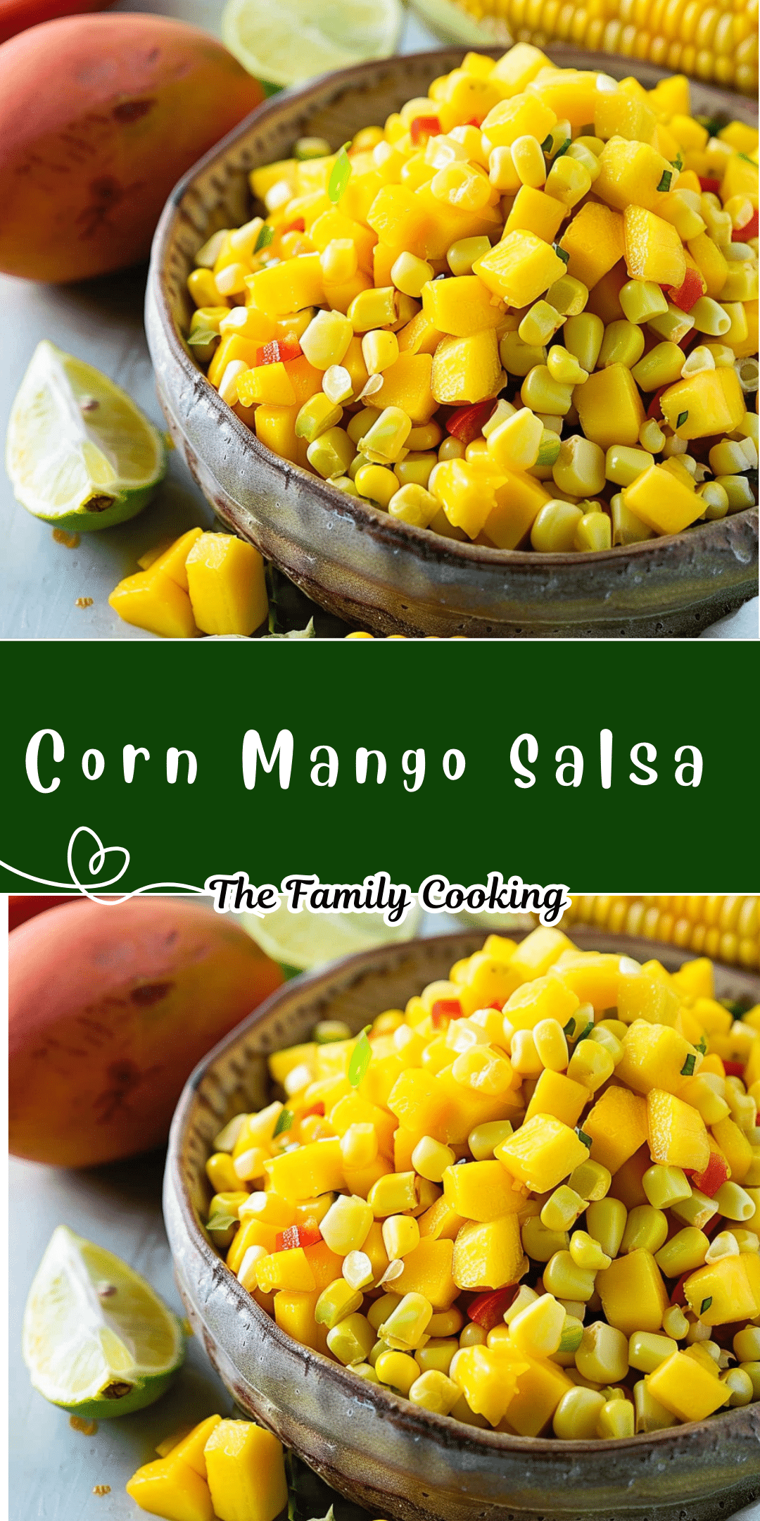 Corn Mango Salsa | TheFamilyCooking