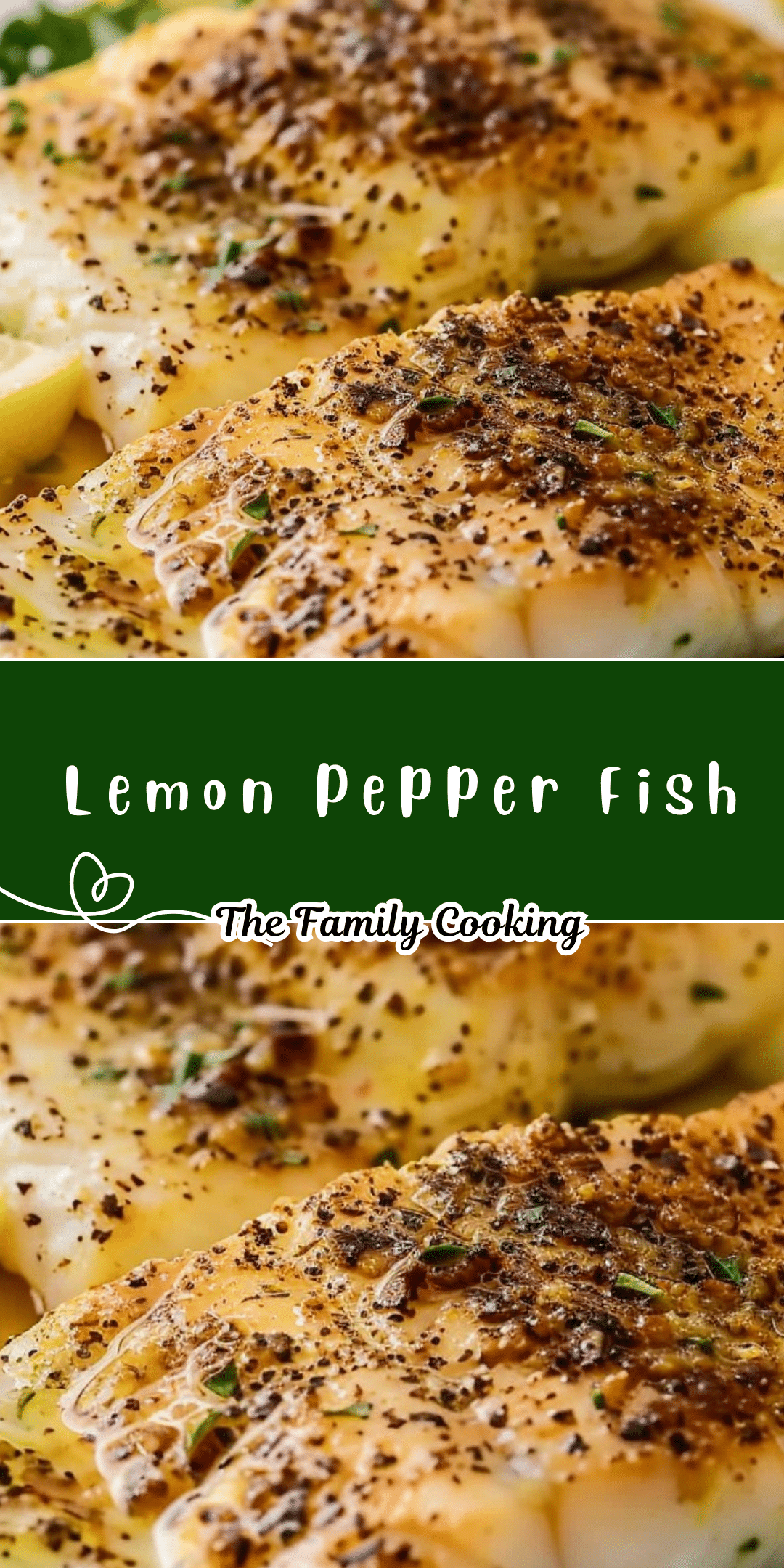 Lemon Pepper Fish | TheFamilyCooking
