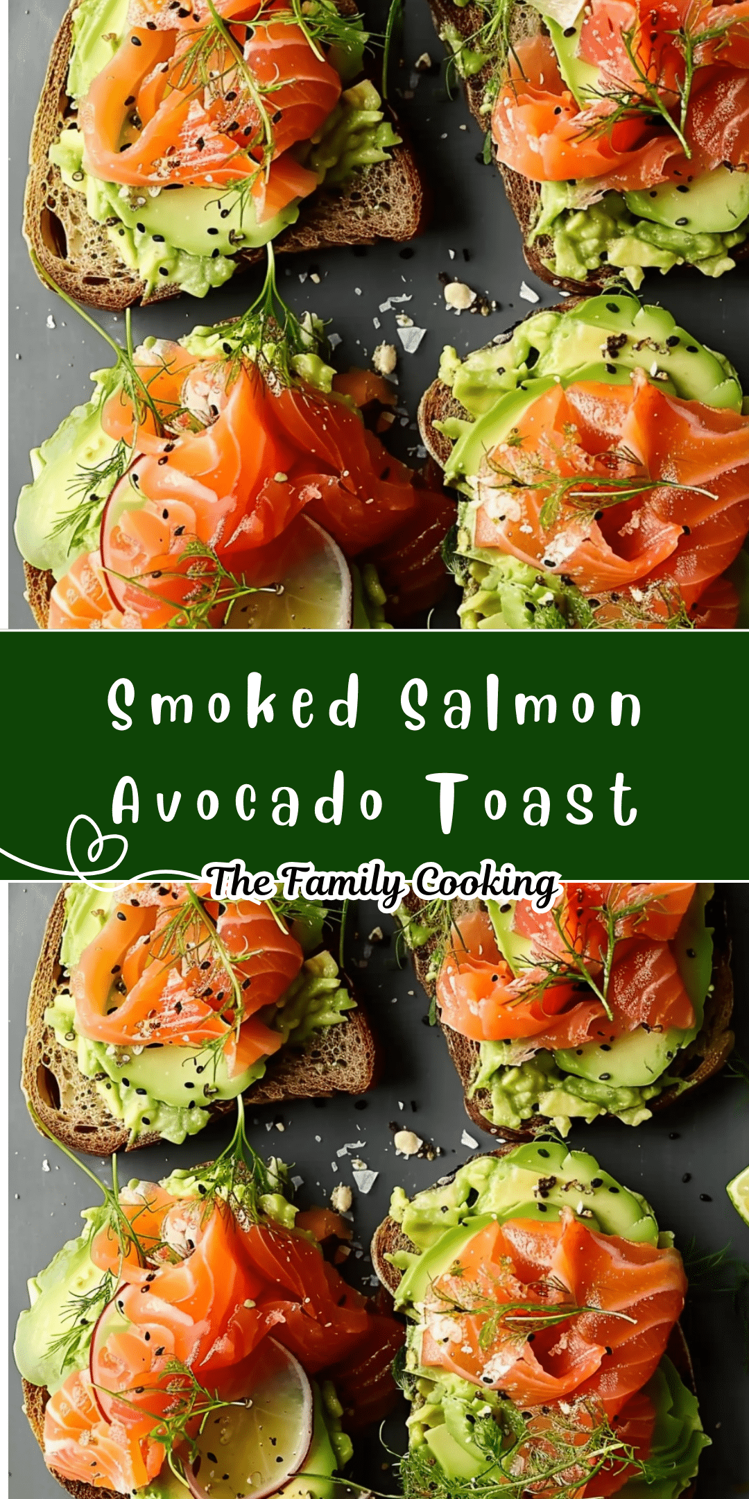 Smoked Salmon Avocado Toast | TheFamilyCooking