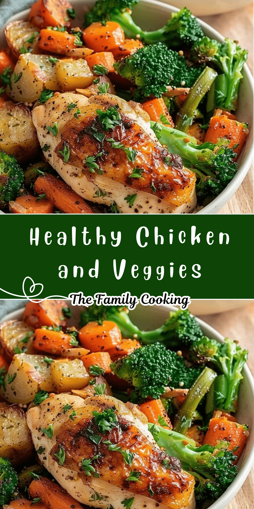 Healthy Chicken and Veggies | TheFamilyCooking