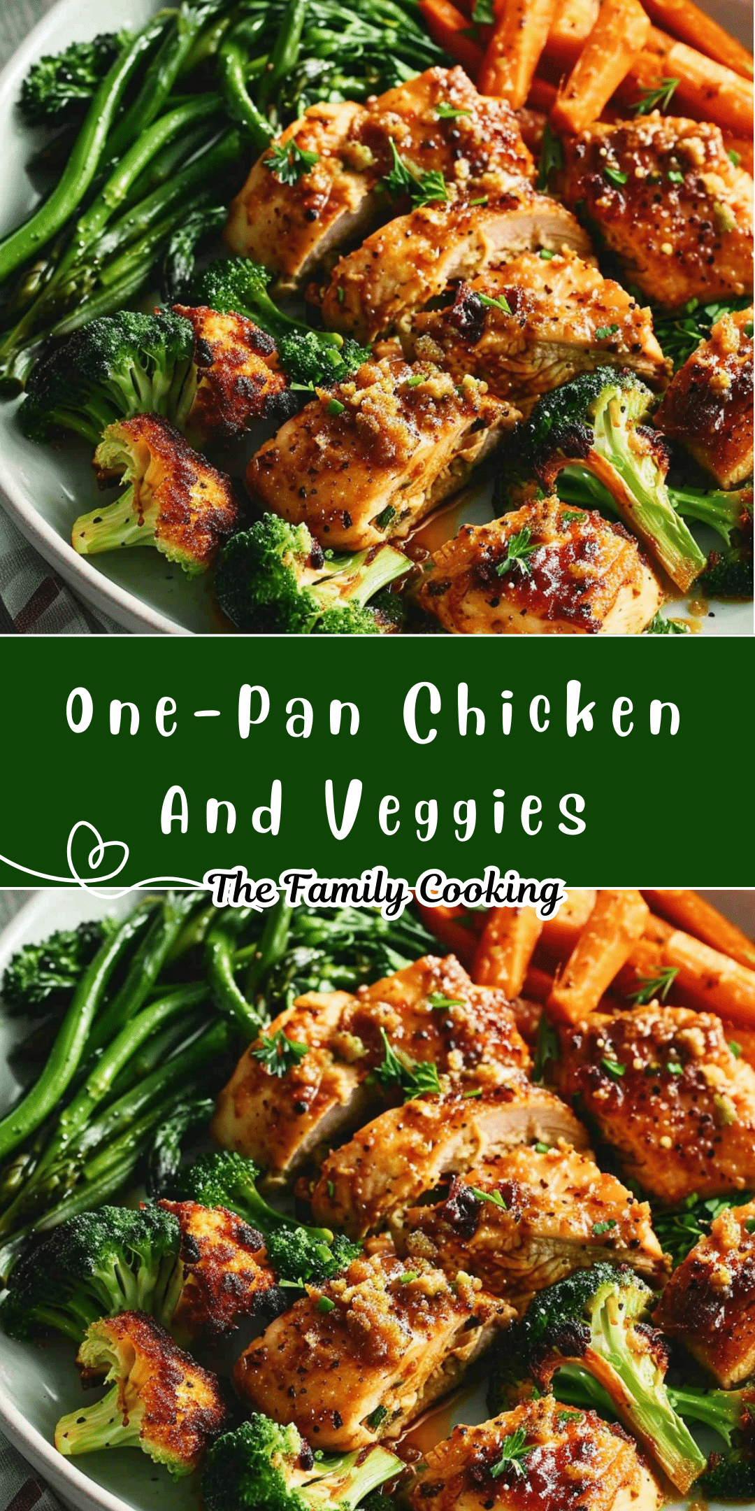 One-Pan Chicken And Veggies | TheFamilyCooking