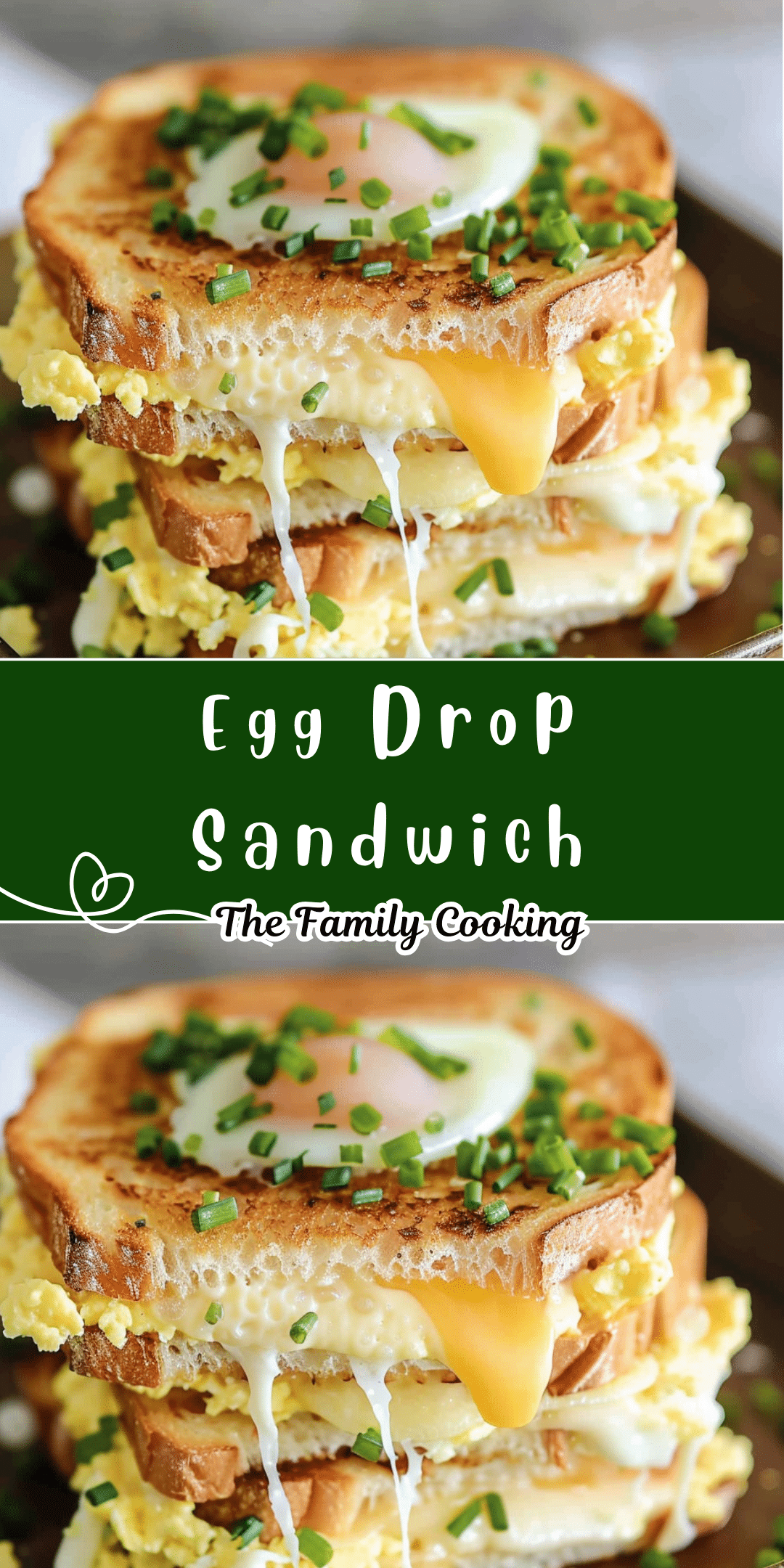 Egg Drop Sandwich | TheFamilyCooking