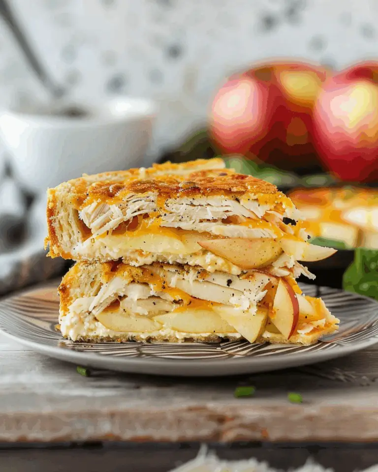 Turkey Apple Cheddar | TheFamilyCooking
