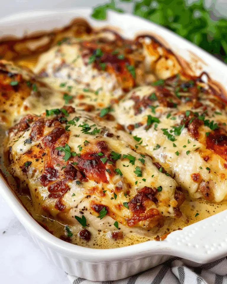 Baked Tuscan Chicken | TheFamilyCooking