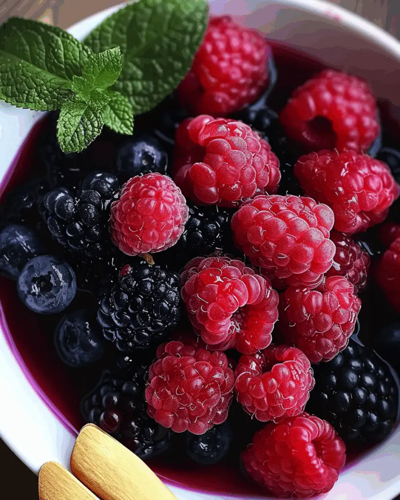 Native American Indian Berry Sauce | TheFamilyCooking