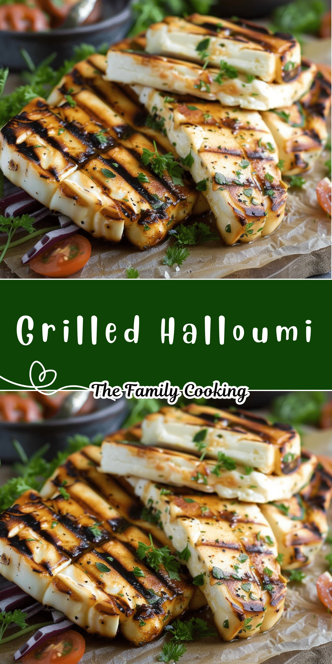 Grilled Halloumi | TheFamilyCooking
