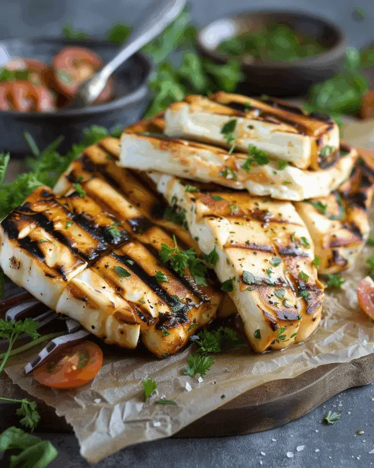 Grilled Halloumi | TheFamilyCooking