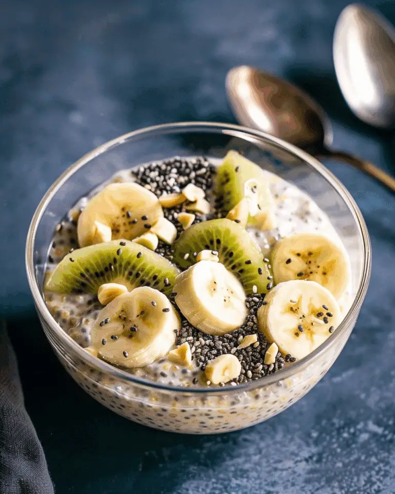 Overnight Chia Pudding with Fruit | TheFamilyCooking
