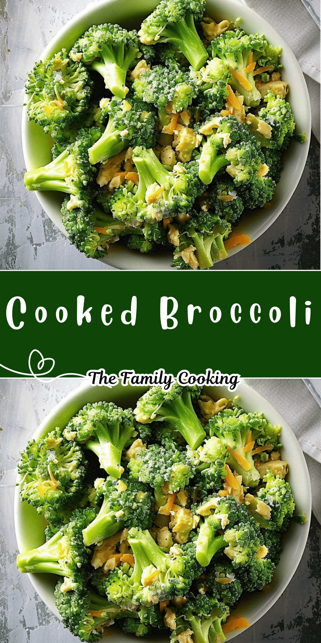 Cooked Broccoli | TheFamilyCooking