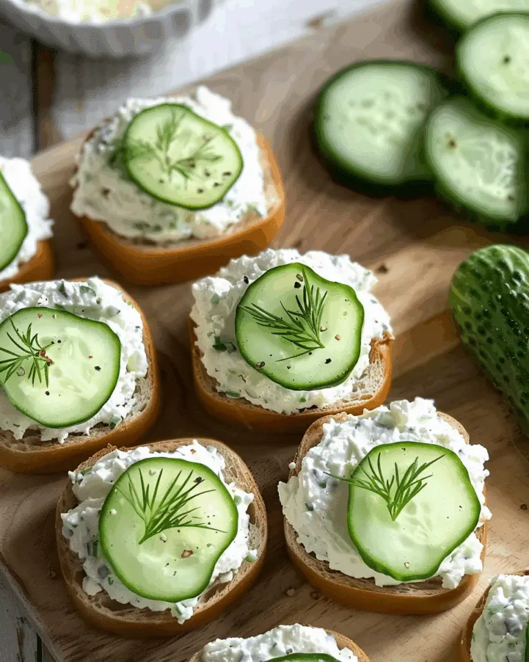 Cucumber Cream Cheese Bites | TheFamilyCooking