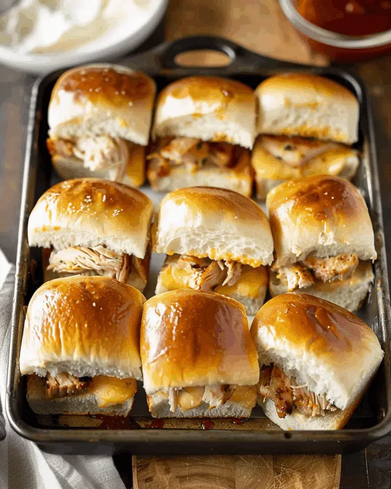 Turkey and Cheese Sliders | TheFamilyCooking