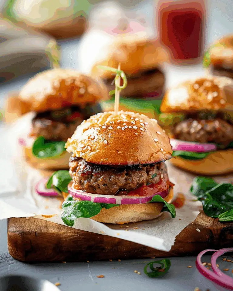 Mini Hamburgers | TheFamilyCooking
