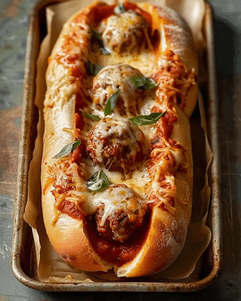 Meatball Parm Sub | TheFamilyCooking