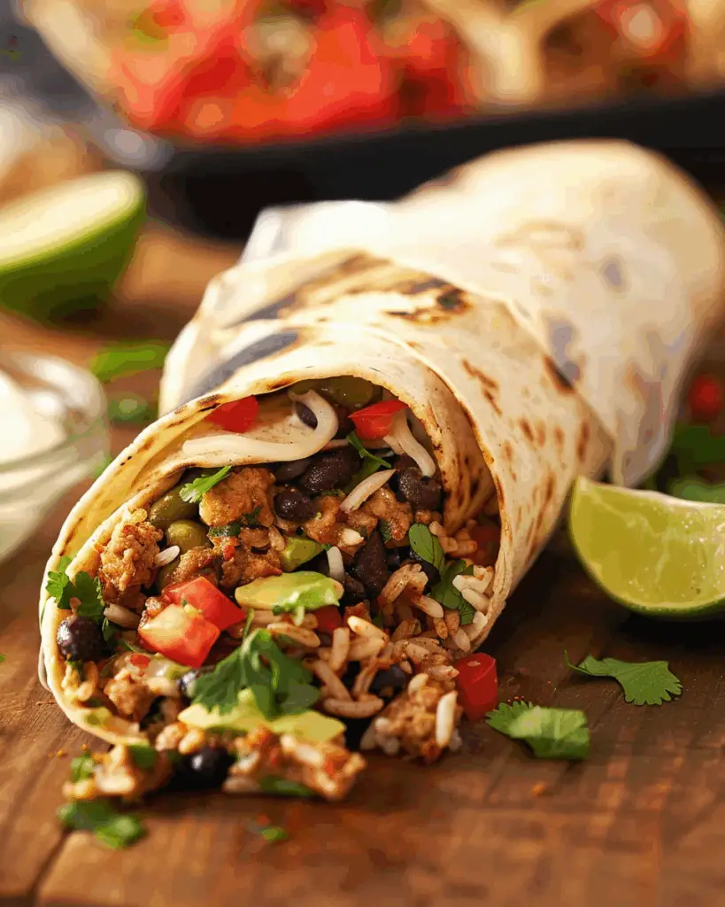 Easy Burrito | TheFamilyCooking