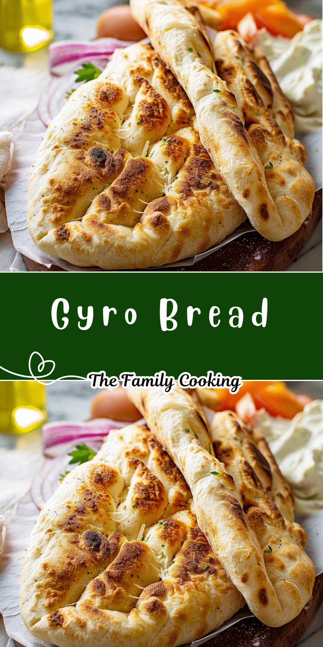 Gyro Bread | TheFamilyCooking
