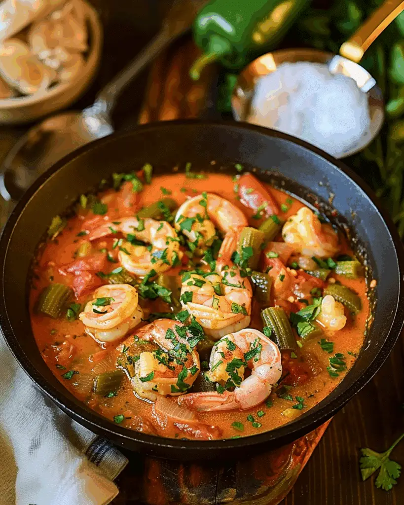 Stunning Okra And Shrimp Stew Photos