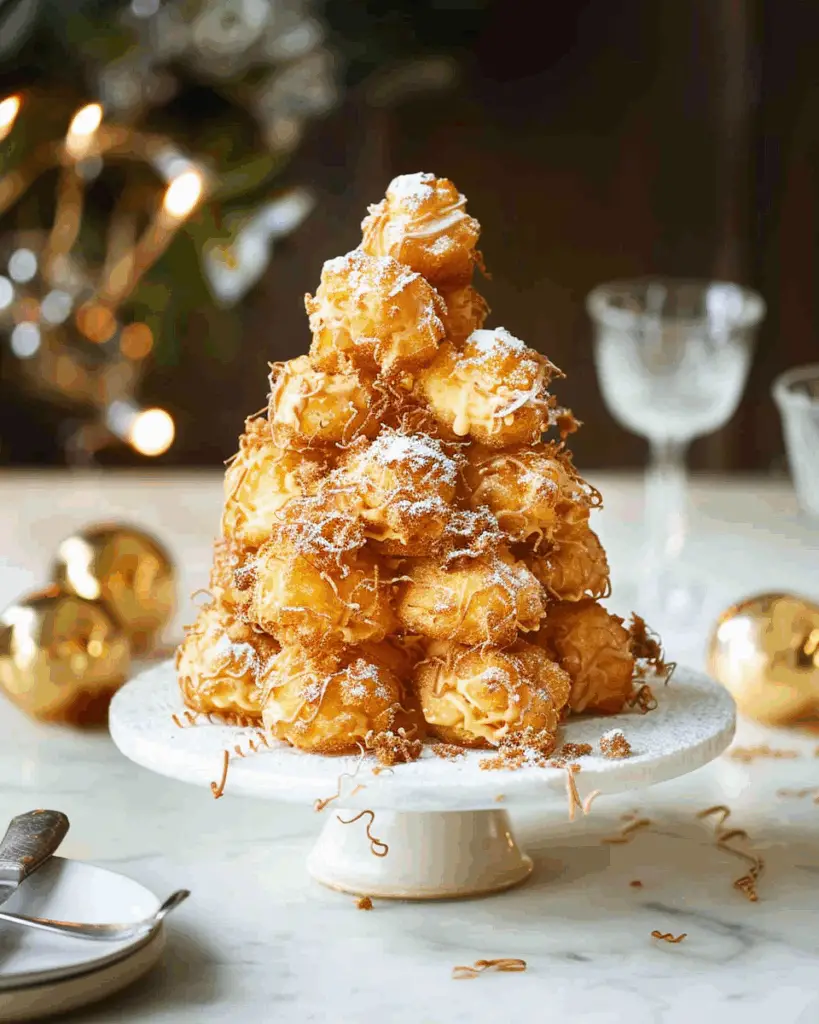 Croquembouche: A Stunning French Pastry Tower | TheFamilyCooking