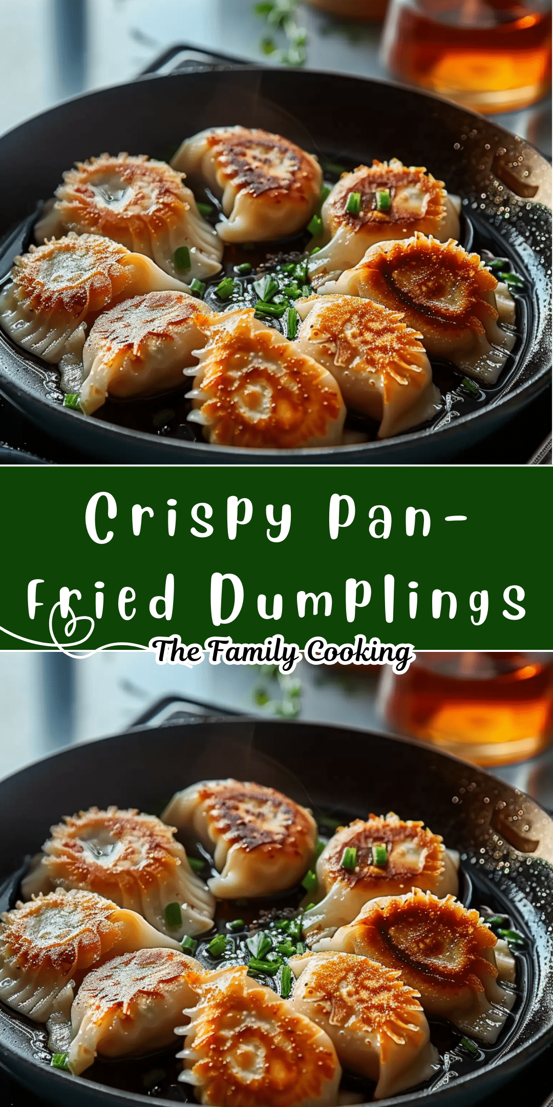 Crispy Pan-Fried Dumplings | TheFamilyCooking