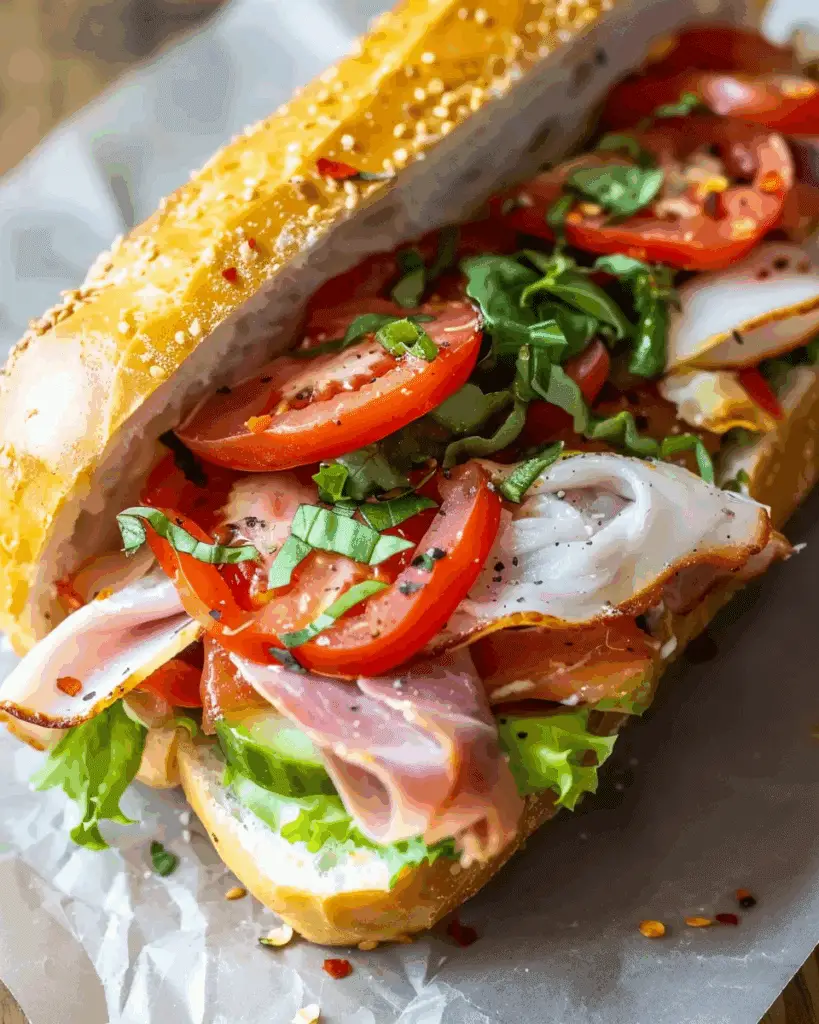 Classic Italian Sub | TheFamilyCooking