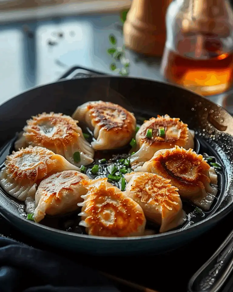 Crispy Pan-Fried Dumplings | TheFamilyCooking