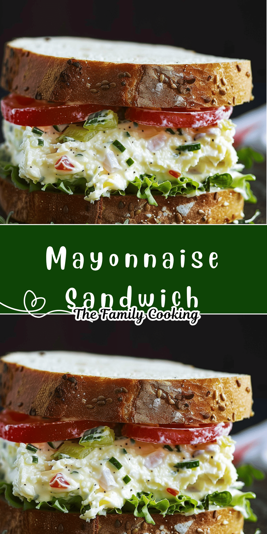 Mayonnaise Sandwich | TheFamilyCooking