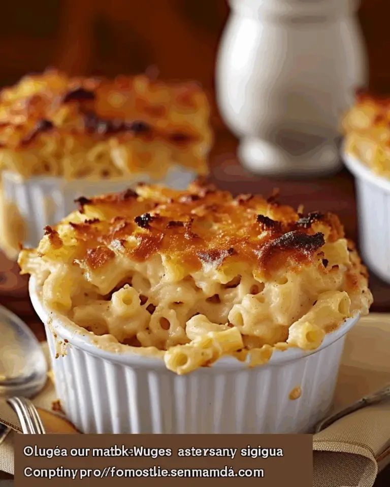 Old-Fashioned Macaroni Pudding | TheFamilyCooking