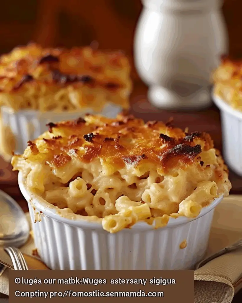 Old-Fashioned Macaroni Pudding | TheFamilyCooking