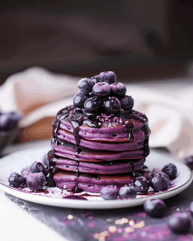 Ube Pancakes | TheFamilyCooking